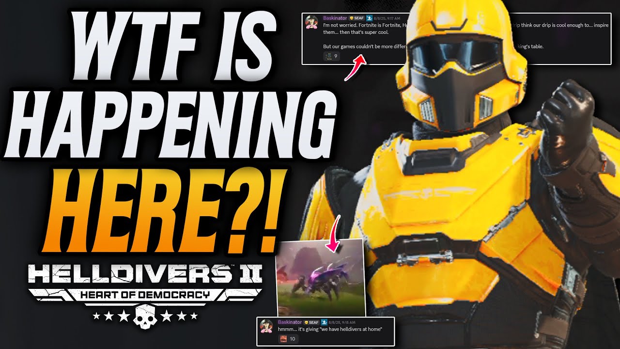 Helldivers 2 Devs Comment! Minor Changes & Fortnite Copy?!