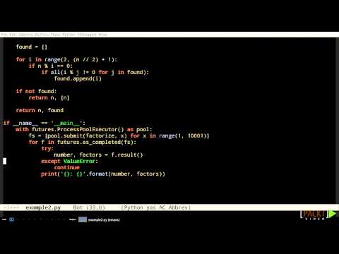 Learn Mastering Python Tutorial Using concurrent futures | packtpub com - Mind Luster