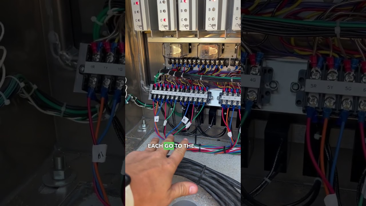 How Do Traffic Lights Get Power?? #trafficsignal #subscribe #shorts #drivinglessons