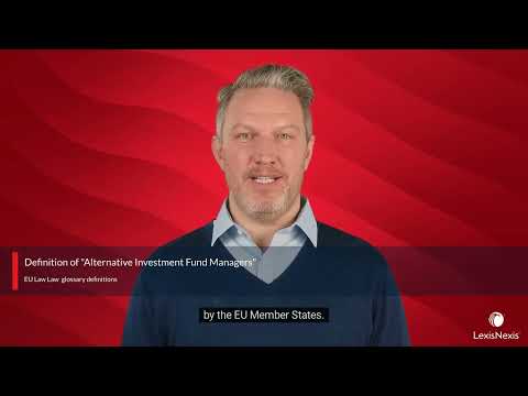 "Alternative Investment Fund Managers" - Legal Definition