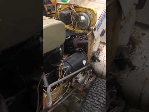Cub Cadet 123 weak starter generator