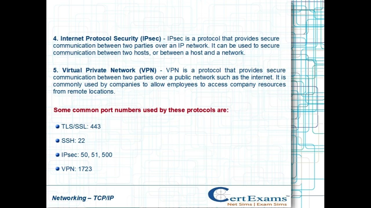 What are secure protocols?
