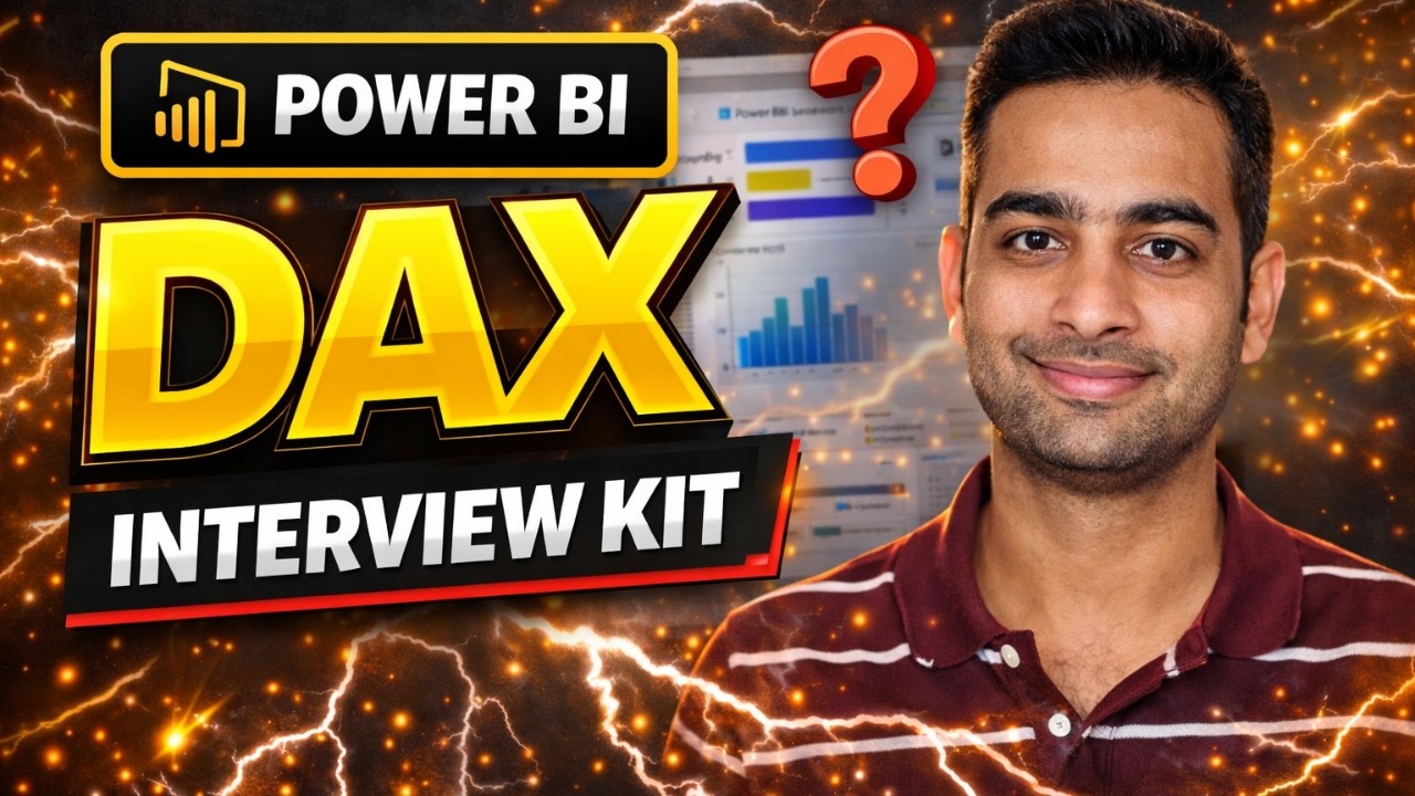 Last Minute Power BI DAX Interview Prep Kit : Complete Revision in 3 hours