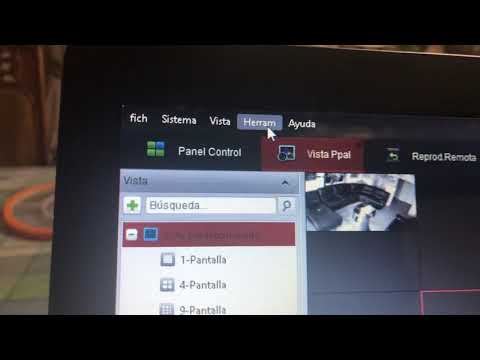 Cambiar hora del DVR desde una PC