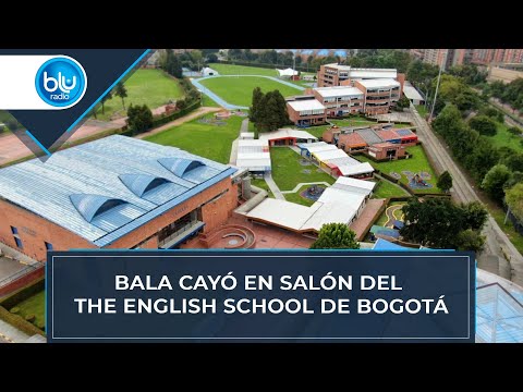 Bala cayó en salón del The English School de Bogotá