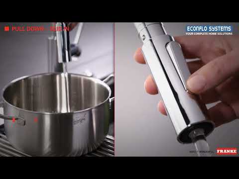 Franke Taps Pescara Pull Down Slide-In and Up&Down - Benefits - English