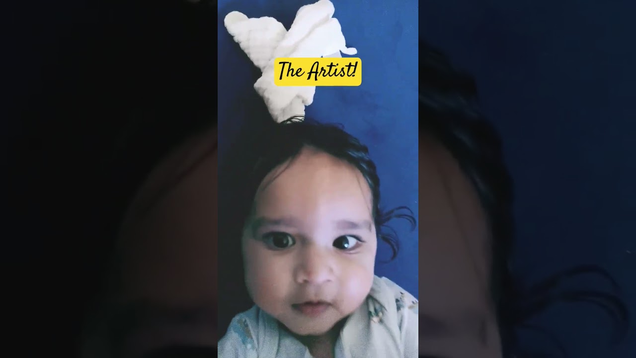 Our baby and his artwork! #6monthsbaby #babyboy  #babyshorts #babyvideos #cute #cutebaby