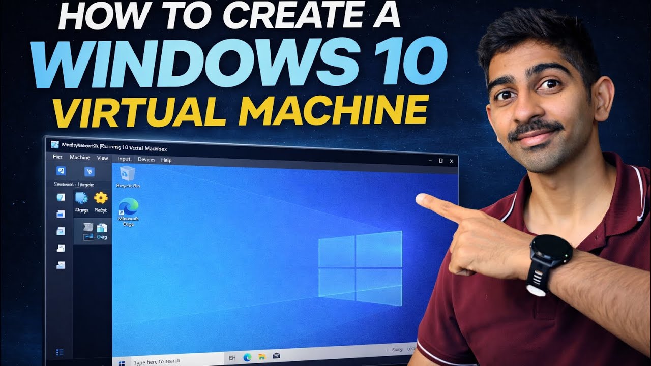How to Create a Windows 10 Virtual Machine on VirtualBox (2026 Step-by-Step Guide)