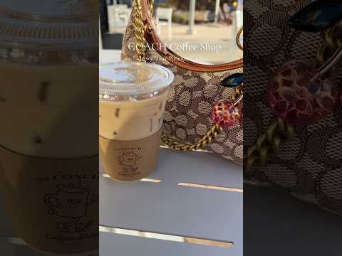 First Coach Coffee shop ☕️????✨