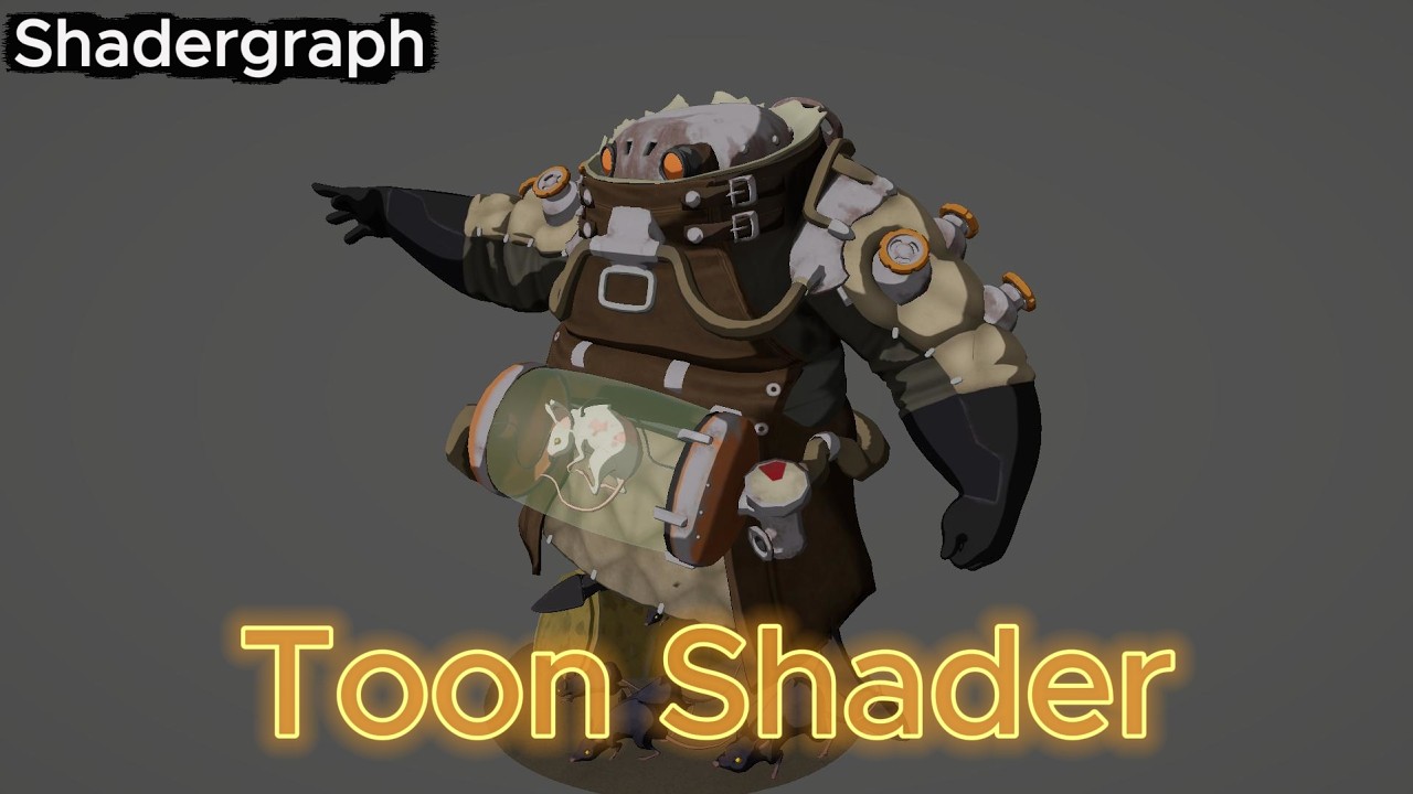 How to Make a Simple Toon (Cel) Shader in Unity / URP (Shader Graph)