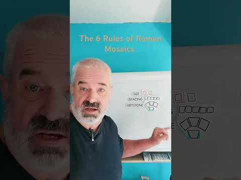The 6 Rules in Roman Mosaics #romanmosaics #arthistory