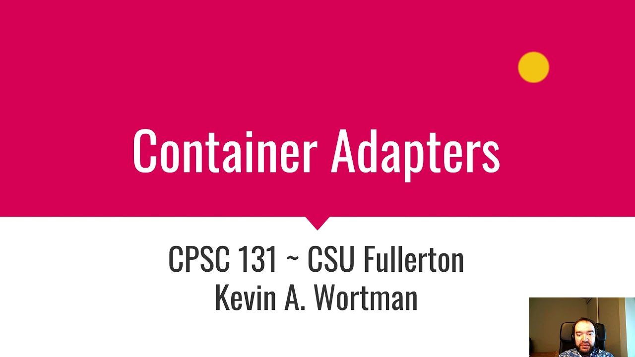 Container Adapters
