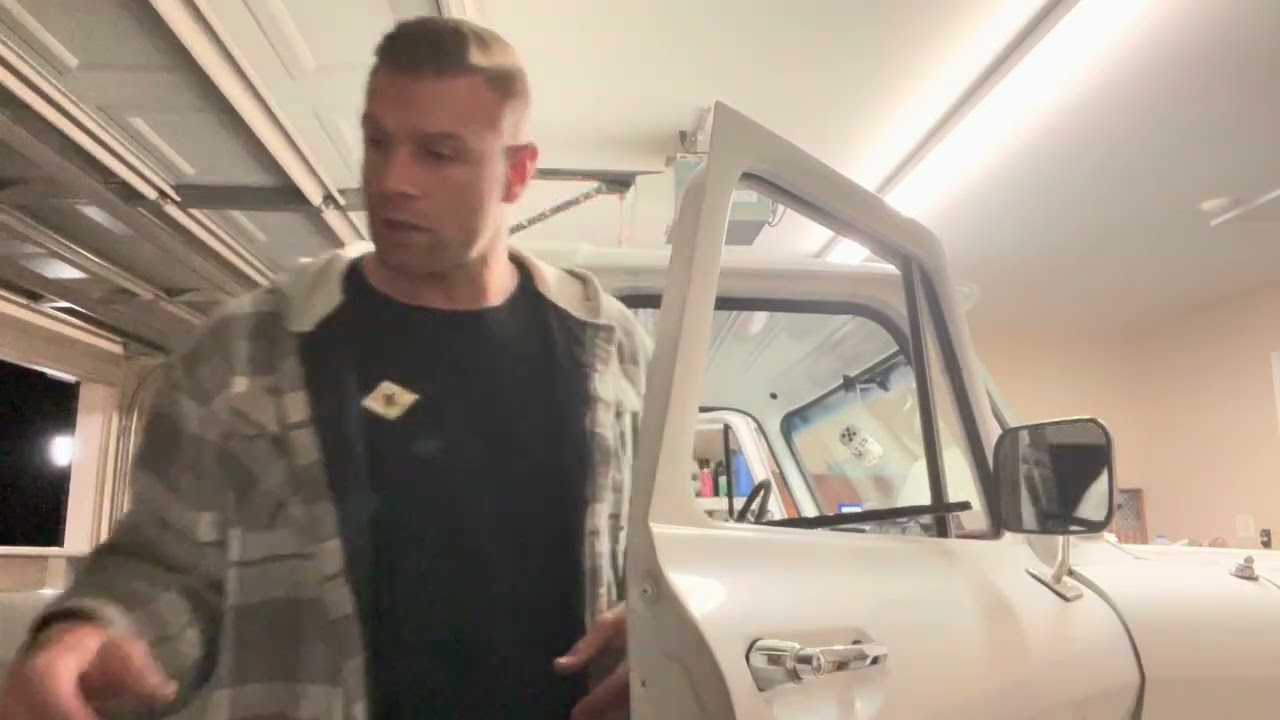 1964 C10 window felt install part 3
