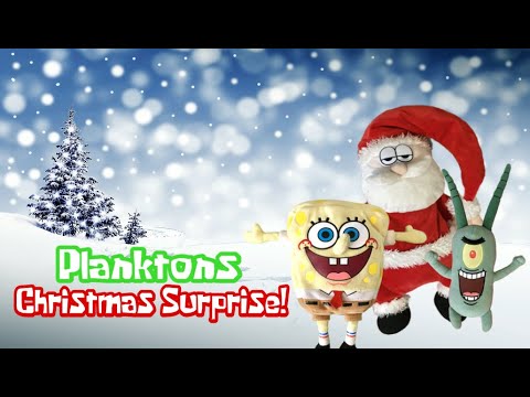 Planktons Christmas Surprise! - Sponge Plushies
