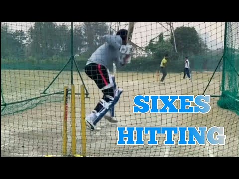 Divyansh Joshi Batting Practice In Nets | Under 19 Indian Cricket Team | Sixes Hitting