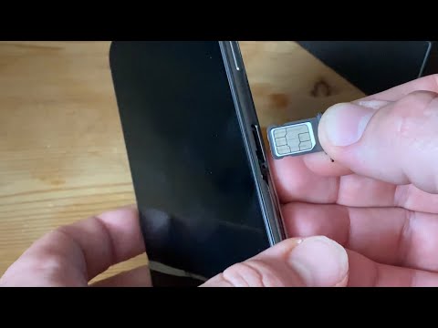 How to change SIM card of an Apple iPhone 11 Pro replace nano SIM card in Apple iPhone 11 Max DIY