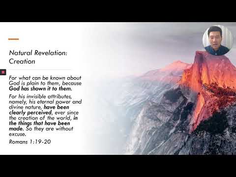 1.3.2 The Knowledge of God: Natural Revelation