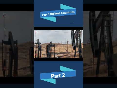 Top 5 Richest Countries in the World part 2 || Dr Stats || #shorts