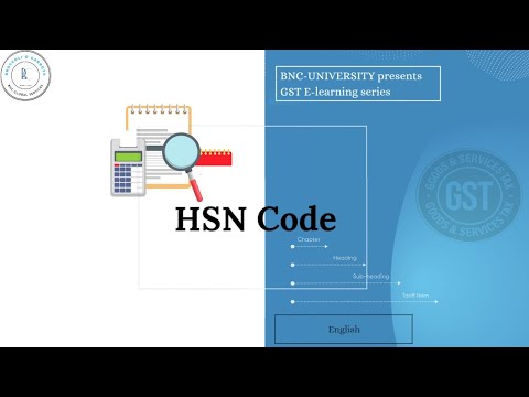 02. GST Basics-HSN System | Structure of HSN Code | Tax Invoice | Basics of GST | GST India