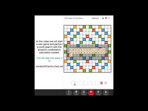 Words With Friends Cheat Board - The unbeatable tool!!!!