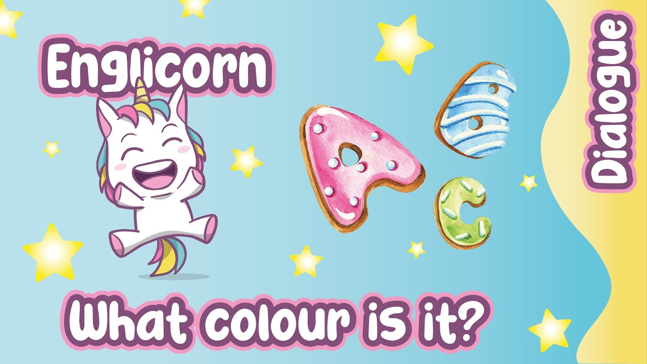 Colour Chatter | Englicorn Fun English Dialogues