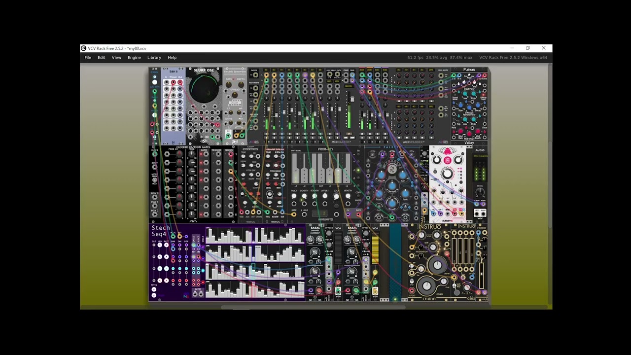 VCV Rack - wild forest