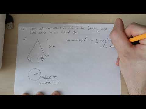 Volume of a Cone (calculator)