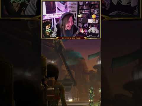 Rancor Photobomb RUINS Mandalorian Date Night! | #shorts #swtor #illeva #twitch