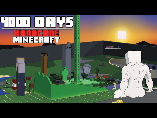 Luke thenotable 4000 Days Hardcore Minecraft Map