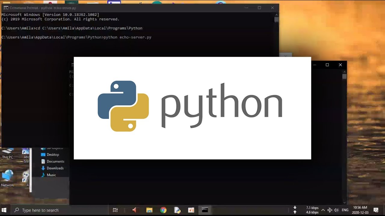 Python TCP/IP Communication Tutorial