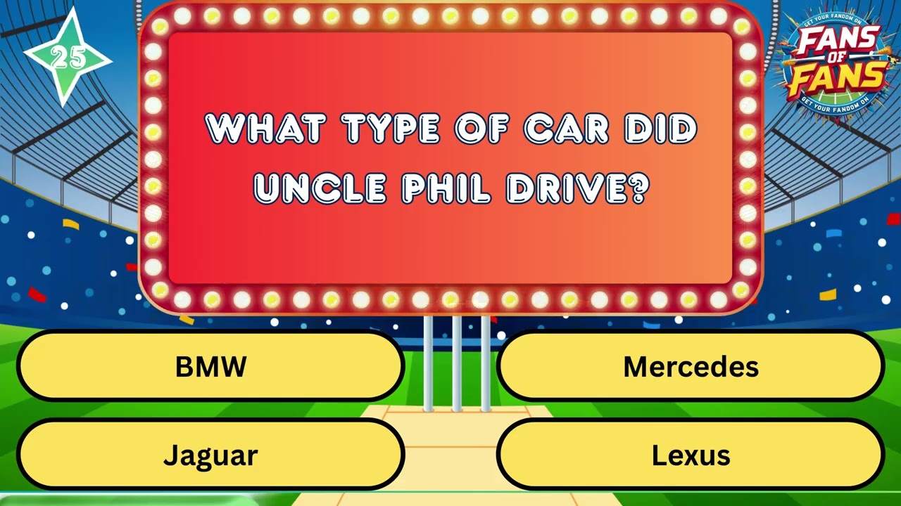 Ultimate FRESH PRINCE of BEL-AIR Trivia Challenge - Can you answer all 50?