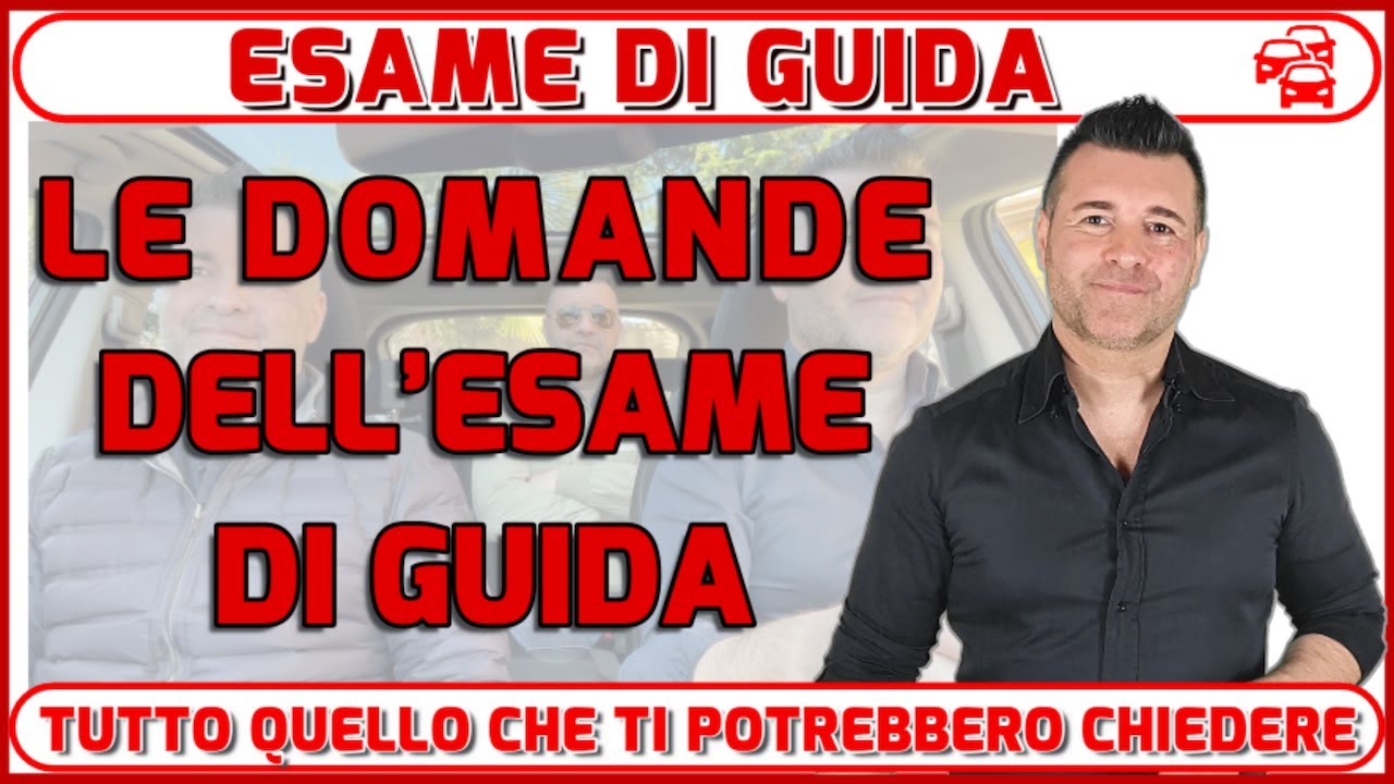 DRIVING TEST QUESTIONS - EVERYTHING YOU MIGHT BE ASKED DURING THE FIRST PHASE.