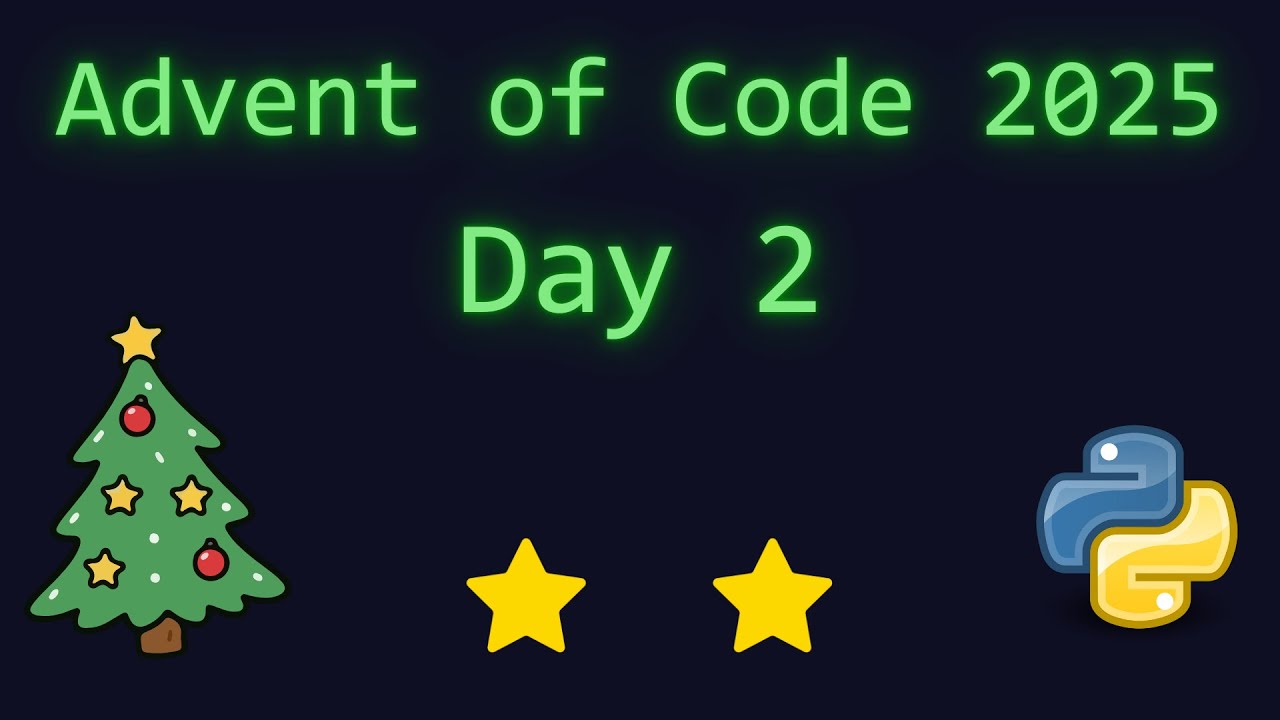 Advent of Code 2025 - Day 2 (Python)