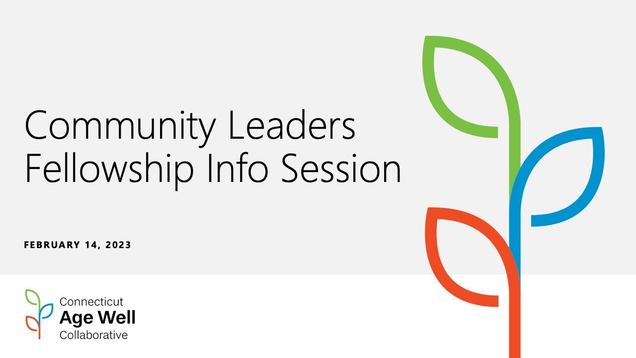 Community Leaders Fellowship Info Session
