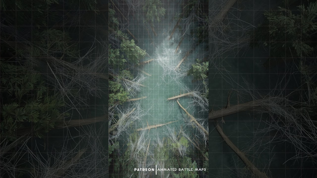 D&D | Nestrot Swamp Free Grid | Animated Battle Maps