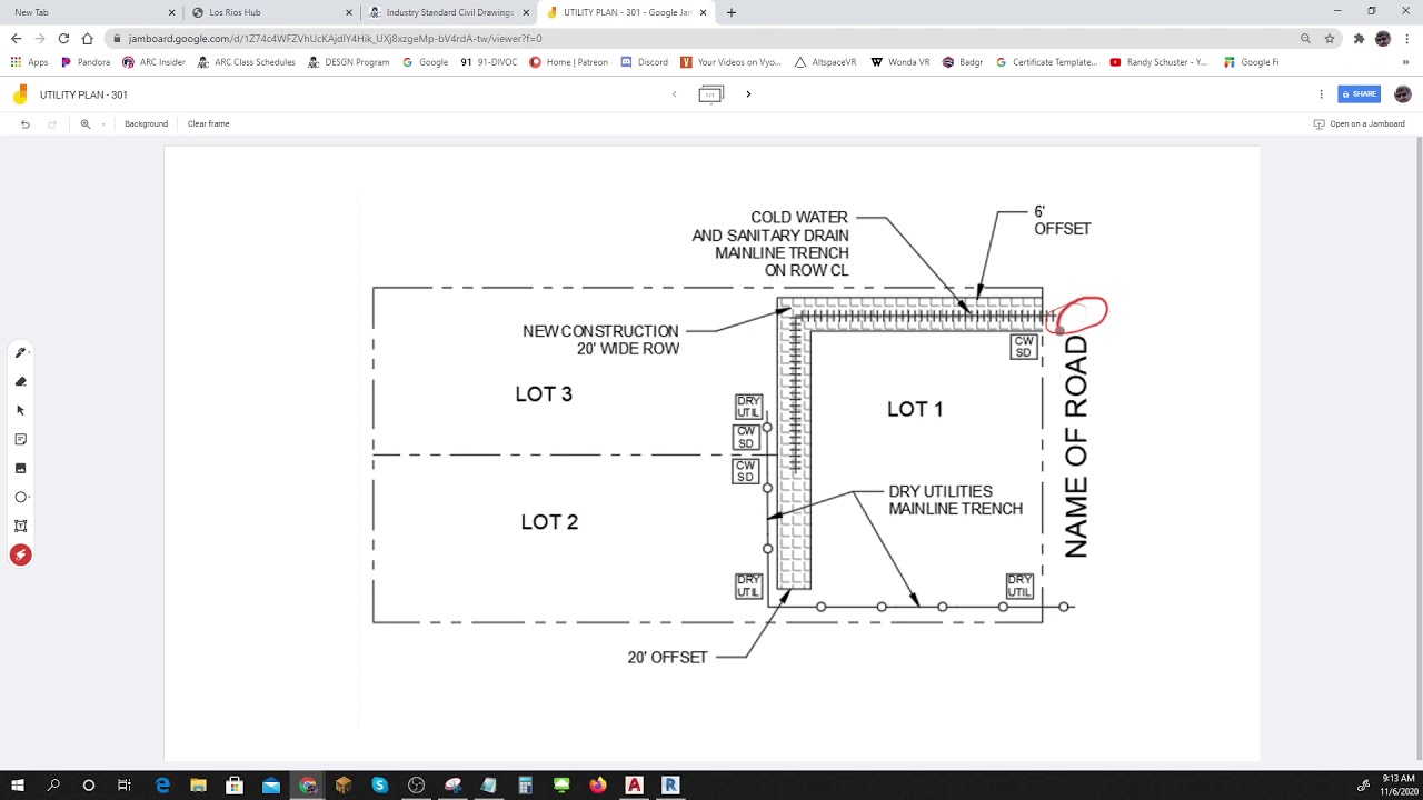Tutorial   301   Civil   Utility Plan