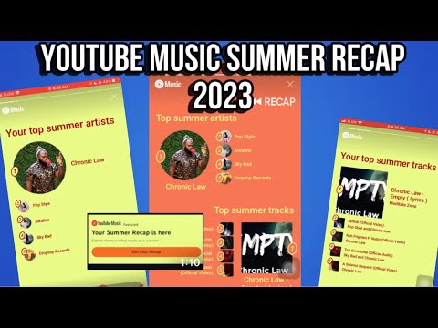 How to see your YouTube summer music recap 2023 | View your summer music recap 2023