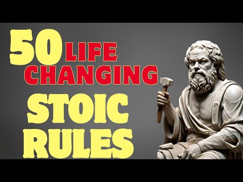 50 Stoic Rules for Life | How to Live with Wisdom, Resilience, and Peace