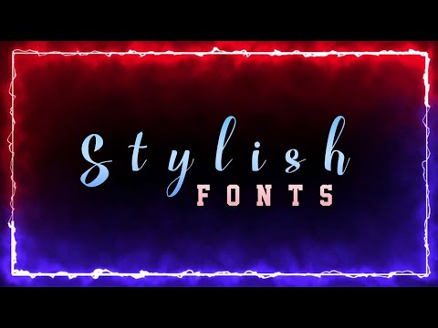 Best 10 Star Fonts download || Top 10 Font Download || Stylish English Font 2022