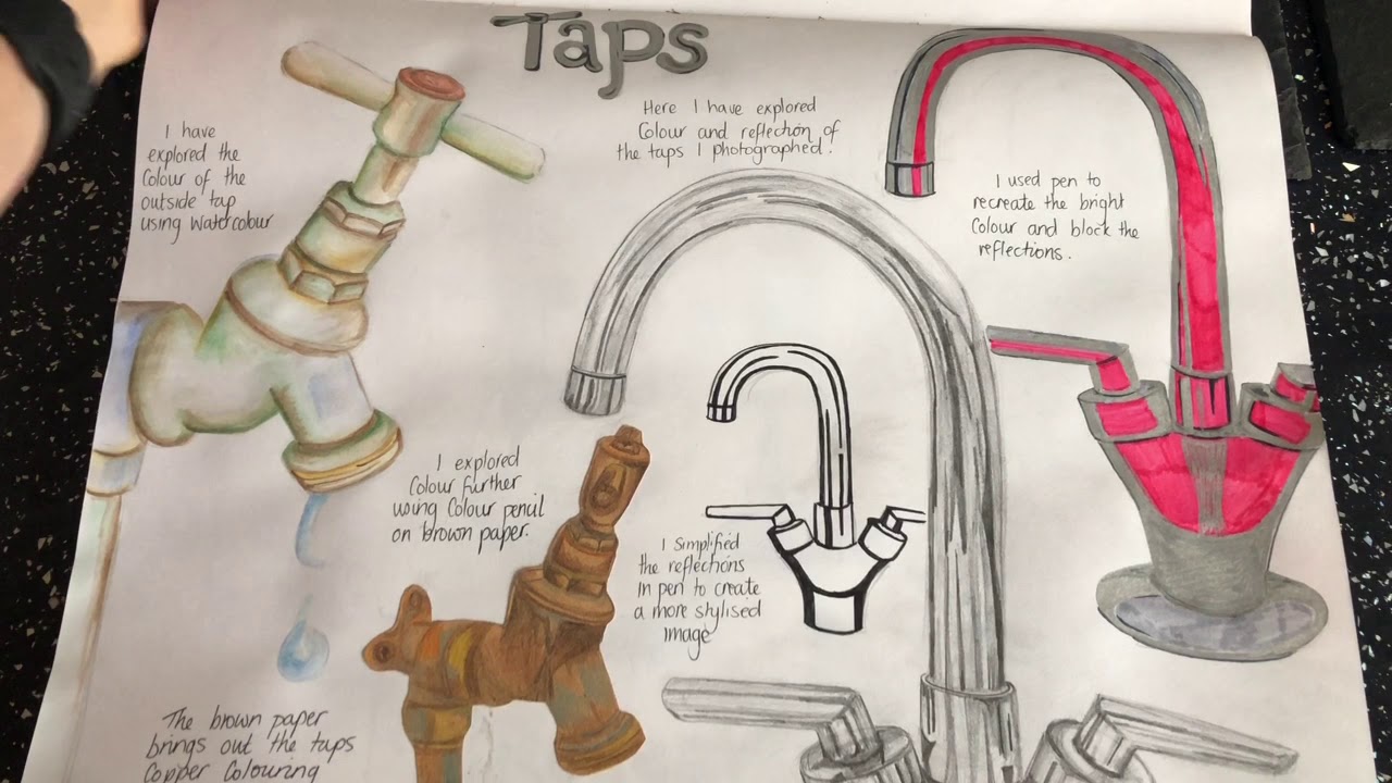 Annotating In GCSE Art