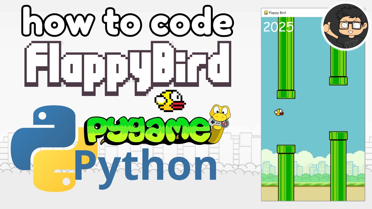 Code Flappy Bird in Python with Pygame