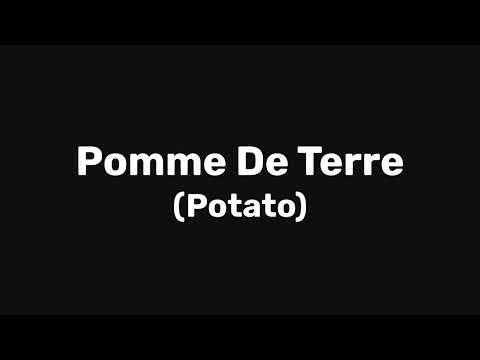 Learn French | How to Pronounce Pomme De Terre