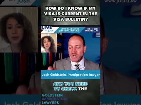 How do I know if my #visa is current in the visa bulletin #greencard #immigration #uscis #usa #fy