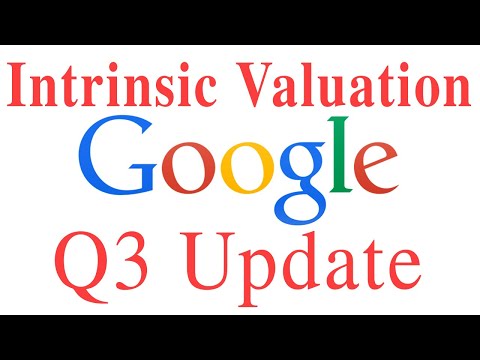 Alphabet/Google Fair Stock Price Q3 Update!! Intrinsic Valuation Analysis!!