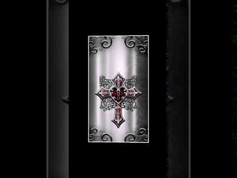 [Samsung Theme-Motion Wallpaper]Silver chrome heart