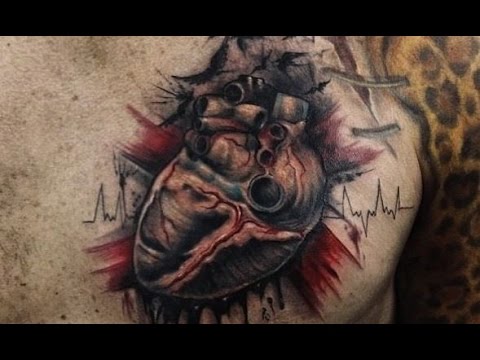 12 Unique Anatomical Heart Tattoos - Best Tattoo Desings