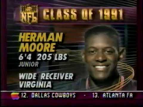 1991 NFL Draft on ESPN part 2 of Round 1
