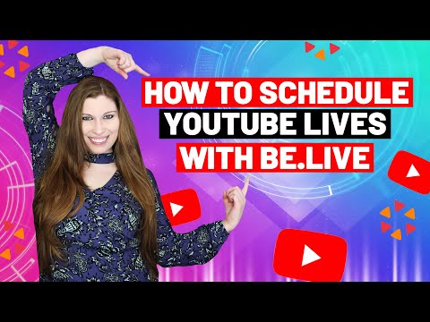 How To Schedule Youtube Lives with BeLive (Customize Your Livestream NOW!)
