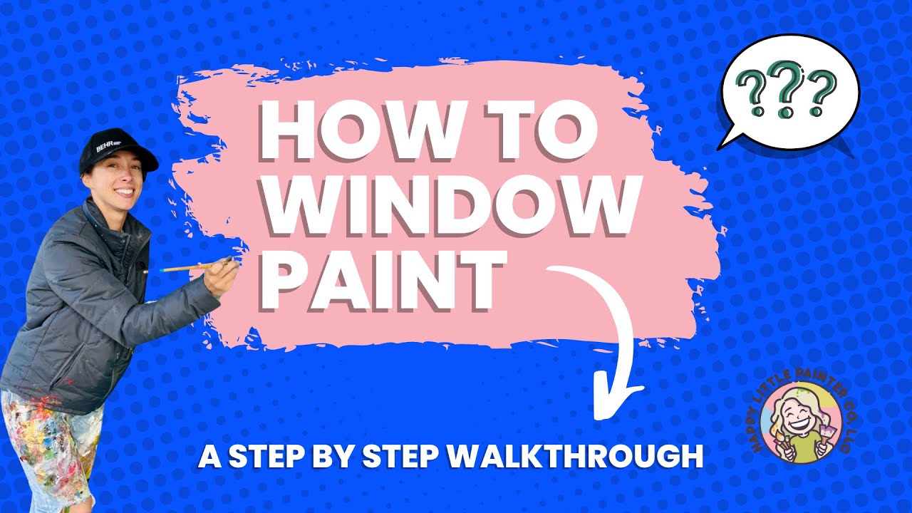 How to Paint Windows | A Beginner's Walkthrough Start to Finish