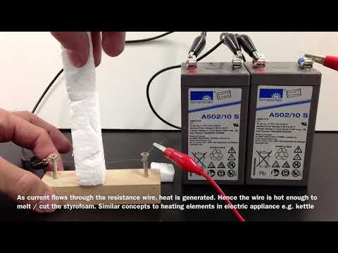 Heating Effect of a Resistance Wire | Evan's Space
